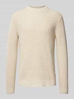Jack & Jones Strickpullover mit gerippten Abschl&uuml;ssen Modell VIGGO