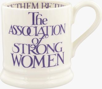 Emma Bridgewater 5 Pint Becher Purple Toast Change Our World - 0,3l