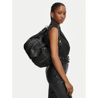 Just Cavalli Handtasche Just Cavalli Iconic Snakes 81RA4BC1 ZSD90 Schwarz