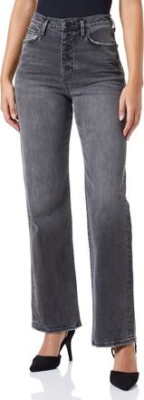 True Religion Bootcut Black Button Fly Visible