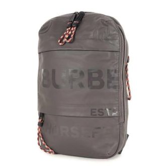 Burberry Sac bandouli&egrave;re vintage doccasion - Homme - Pre-owned - Gris - Taille: ONE Size