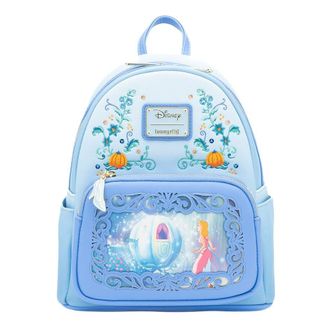 Loungefly Disney - Fenster Cinderella - Mini-Rucksack Exclusive Ed, Mehrfarbig, Mini sac à dos