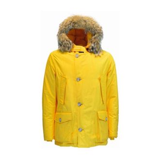Woolrich Arctic Anorak Short Jacket - - Jackets - Herren - Gelb - M