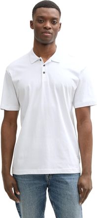 Tom Tailor Herren 1046282 Poloshirt, 20000-White, XS