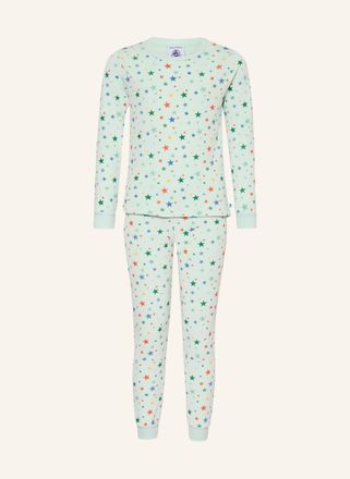 Petit Bateau Petit Bateau Schlafanzug Aus Nicki gruen