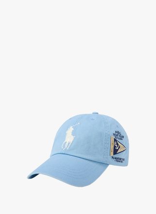 Polo Ralph Lauren Casquette &agrave; logo brod&eacute; en coton