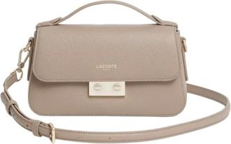 Lacoste Femme, Sacs, Gris, Taille: ONE Size Champs Elysees Crossbody Bag