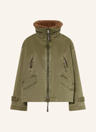 BLONDE No.8 Blonde No.8 Jacke Mit Kunstfell gruen