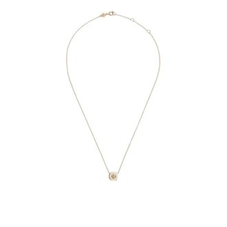 Tory Burch Femme, Accessoires, Jaune, Taille: ONE Size Kira Enamel Pendant Necklace