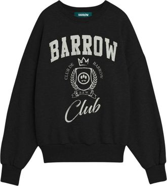 Barrow Barrow, Femme, Sweatshirts et sweats &agrave; capuche, Noir, Taille: 36 FR Cut-Out SweaT-shirt