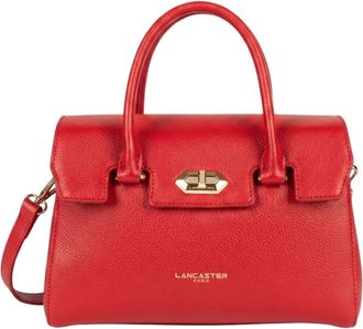 Lancaster Femme, Sacs, Rouge, Taille: ONE Size Milano Cosmos Small Handbag