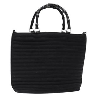 Gucci Pre-owned Canvas Handbag - - Pre-owned - Damen - Schwarzk - ONE SIZE