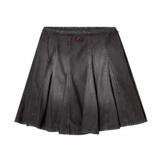 Diesel Denim Maxi Rock - - Skirts - Damen - Schwarzk - W28