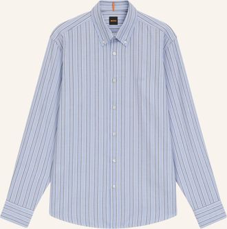 HUGO BOSS Casual Hemd Ricoplus_M Regular Fit blau