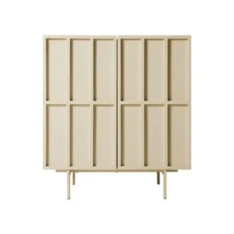HK Living Buffet - Beige - MDF laqué