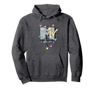 Giesswein 90s Colorful Art Style Logo Pullover Hoodie