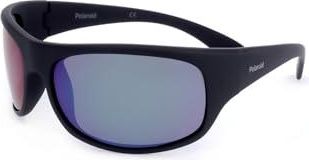 Polaroid 07886 3OL/5Z MT BLK GRN 66, Lunettes de Soleil Mixte, Noir, L