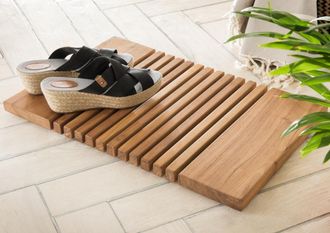 Destiny Badematte SPA & Living 36 x 56 x 2,5 cm Teak