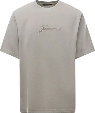 Jacquemus Homme, Tops, Beige, Taille: 2XL T-S manches courtes-Jacquemus-Homme-TSM00631AJ00045