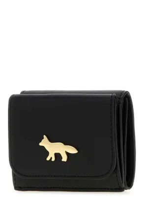 Maison Kitsun&eacute; Edie Wallet - Black