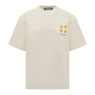 Barrow Jersey T-Shirt - - Tops - Herren - Beige - S