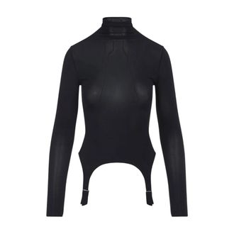 Jean Paul Gaultier Garter Top - - Tops - Damen - Blau - XS