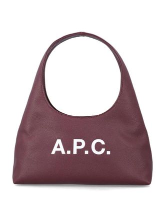 A.P.C. Hobo Bags - Burgundy Baby Ninon Shoulder Bag - Gr. unisize - in Rot - f&uuml;r Damen