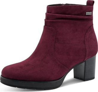 Jana Femme Damen Boot Heel Tex + Vegan Botte Tendance, Bordeaux, 41 EU