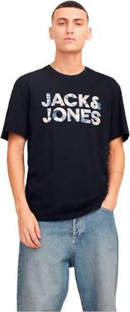 Jack & Jones Jack & Jones JJEBRYAN Corp T-Shirt SS &agrave; col Rond avec Logo Noos, Sky Captain, XS