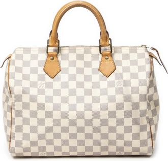 Louis Vuitton Crossbody Bags - Speedy 30 - Gr. unisize - in Wei&szlig; - f&uuml;r Damen