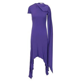 Acne Studios Layered Midikleid - - Dresses - Damen - Lila - M