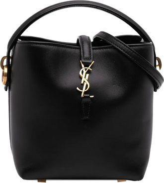 Saint Laurent mini sac à bandoulière Le 37 Bucket Bag (2023) - Noir