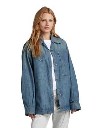 G-Star RAW Damen Oversized Loose Hemd