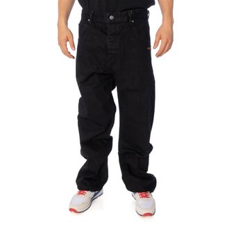 Dada Freedom Baggy Fit Hose Herren Jeans (DE/NL/SE/PL, Bundweite, 38, Regular, Regular, Black)