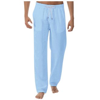 Generic Hose Herren - Modische Herrenhosen f&uuml;r den Sommer Leichte Freizeithose mit bequemem Schnitt stilvollem Design