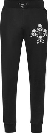 Philipp Plein Skull & Bones Jogginghose - Schwarz