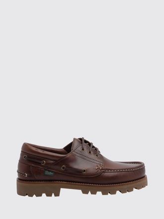 Paraboot Chaussures bateau Briac en cuir de veau lisse avec lacets