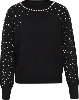 Faina Pullover Frauen Schwarz