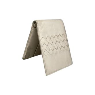 Bottega Veneta Pre-owned Leder Portemonnaie - - Pre-owned - Damen - Wei&szlig; - ONE SIZE