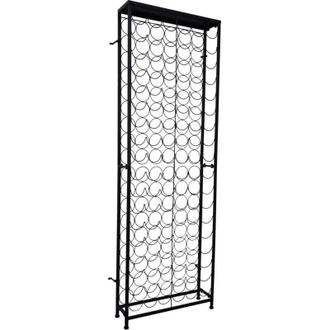 vidaXL Flaschenregal f&uuml;r 108 Flaschen Metall - Vidaxl