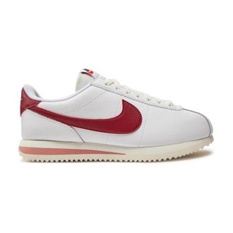 Nike Cedar Red Sneakers Stilvolles Logo Gummi - - Sport - Damen - Wei&szlig; - 38 1/2 EU