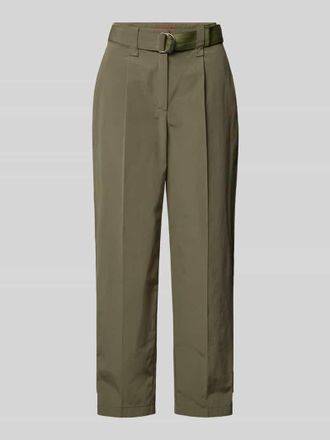 Max & Co. Regular Fit Bundfaltenhose mit G&uuml;rtel Modell PISTOIA