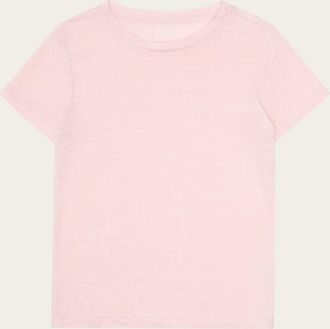 Knowledge Cotton Apparel Damen vegan T-Shirt Reg Leinen Blasslila