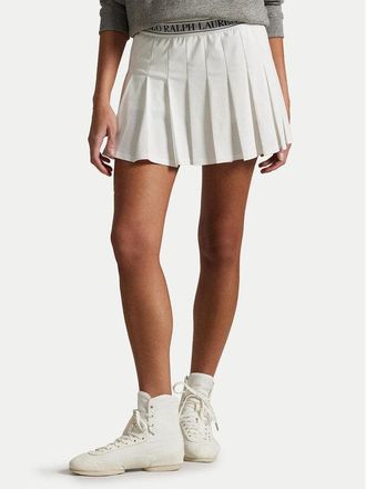 Polo Ralph Lauren Faltenrock 211965112001 Weiß Regular Fit