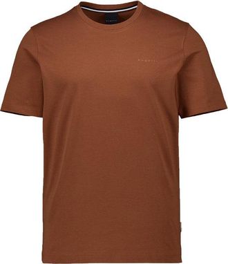 Bugatti Herren T-Shirt braun Baumwolle