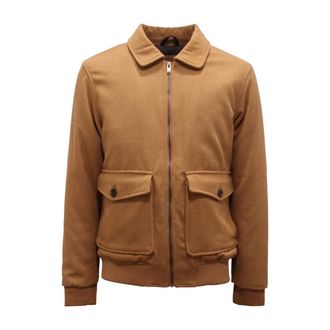 IMPURE Impure, Homme, Vestes, Brun, Taille: M Veste Courte Laine M&eacute;lang&eacute;e