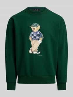 Polo Ralph Lauren Strickpullover mit Polo Bear-Stitching