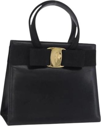Ferragamo Sac &agrave; main Pre-owned - Femme - Pre-owned - Noir - Taille: ONE Size