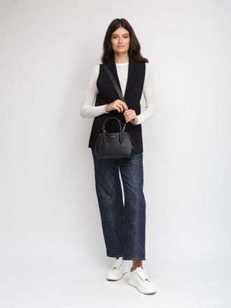 Coccinelle Womens Handbag Black Cowhide Bags - Handbags