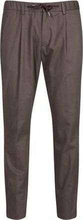 Herno Pantalon slim en coton m&eacute;lang&eacute;